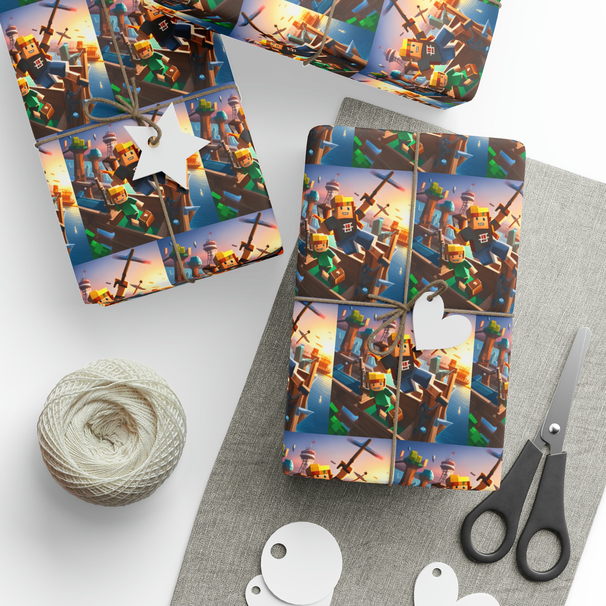 Roblox Wrapping Papers - Etsy