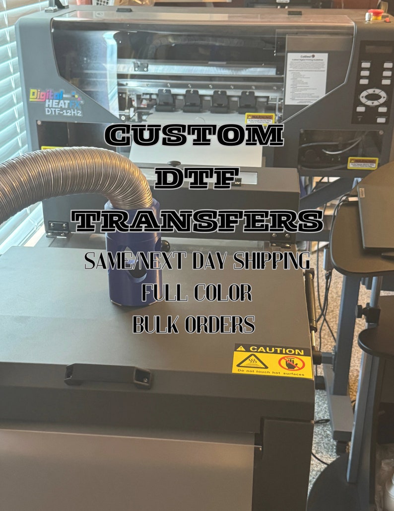 DTF Transfer, Custom DTF Print, Custom Gang Sheet, Custom Heat Transfer ...