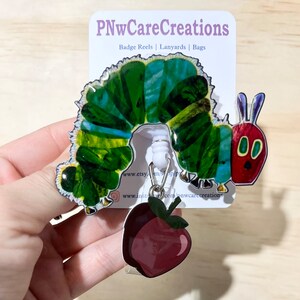 Hungry Caterpillar Badge Reel - Etsy