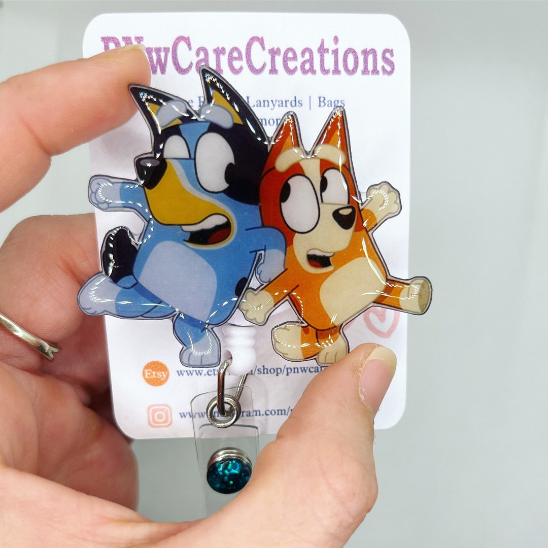 Bluey Badge Reel - Etsy