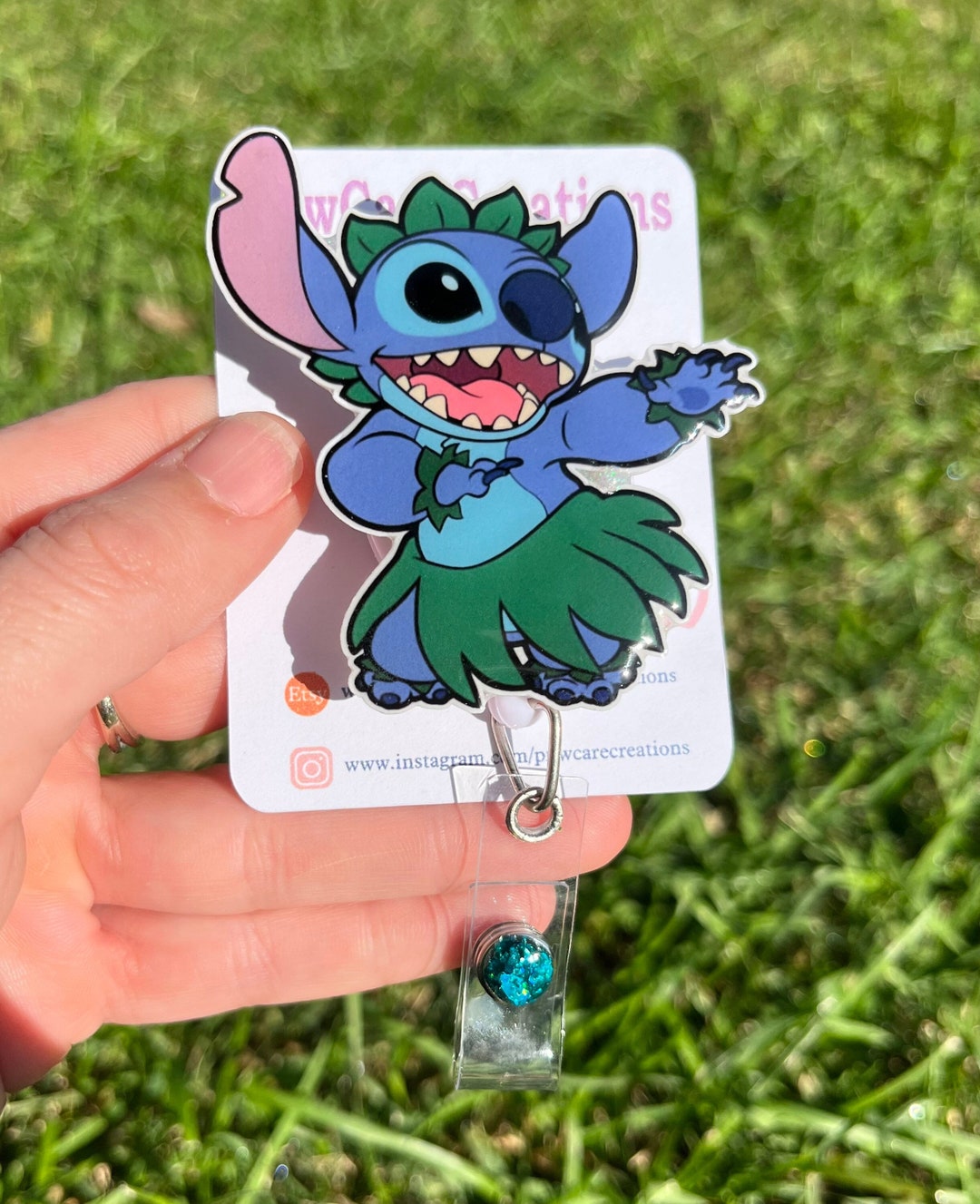 Lilo and Stitch Badge Reel - Etsy