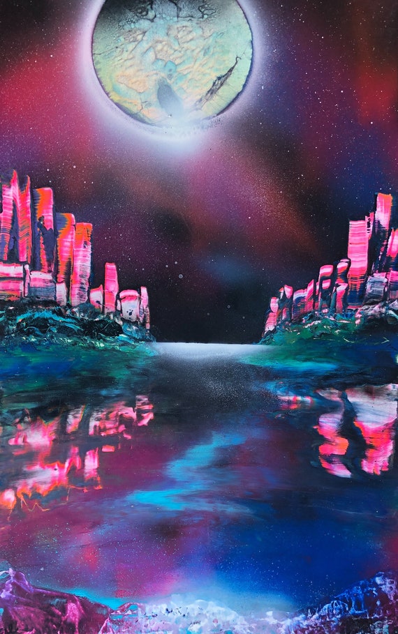 Simple Spray Paint Art Space