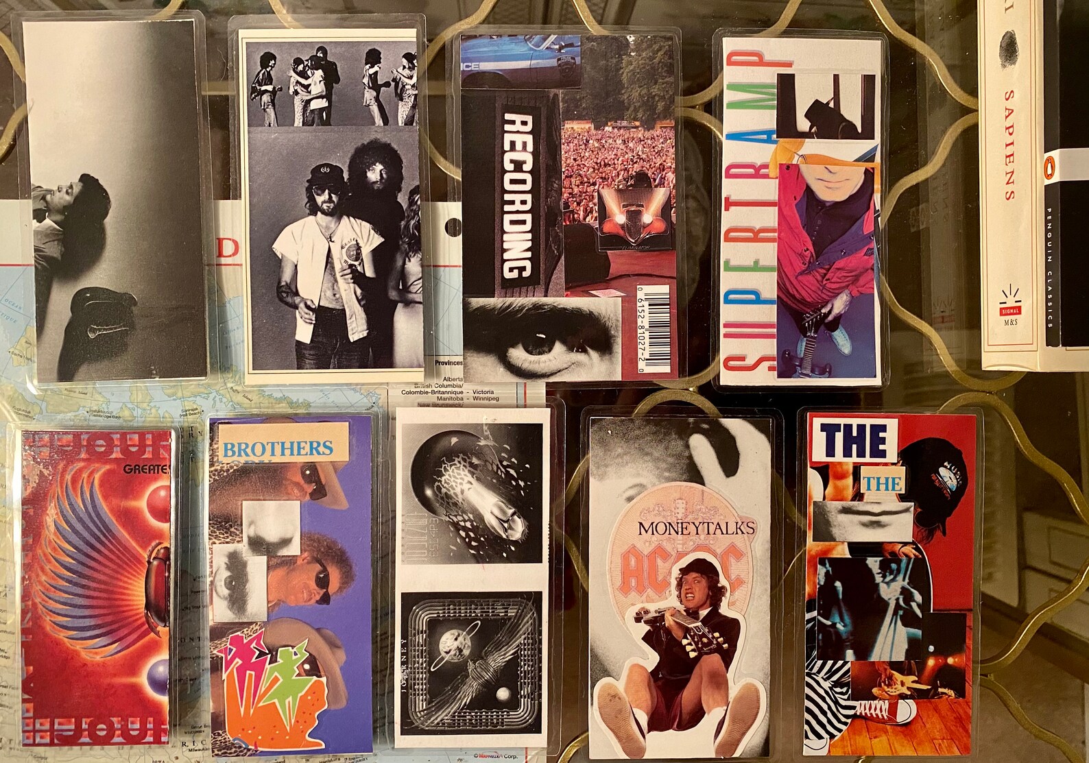 Handmade Rock Music CD Collage Bookmark – ACDC, Oldies - Etsy