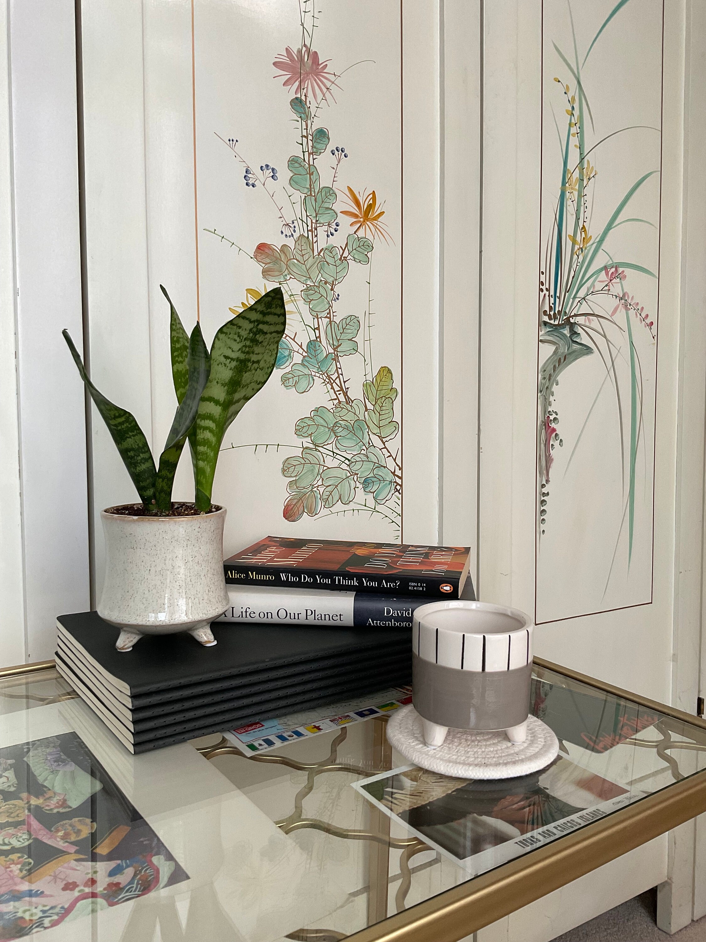 Small Suucculent Tri-pod Planter Home Decor Indoor Plant Pot Desk Decor ...