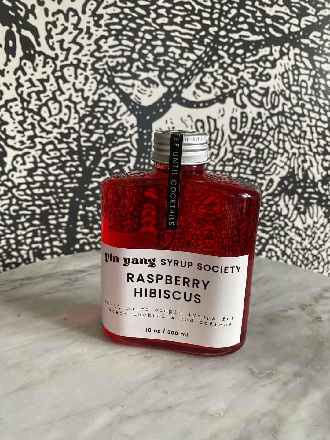 Raspberry Hibiscus Coffee & Cocktail Syrup - 10 Oz / 300 Ml - Etsy