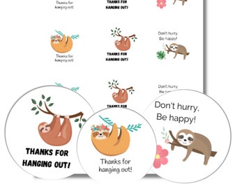 Hanging Out Stickers - Etsy