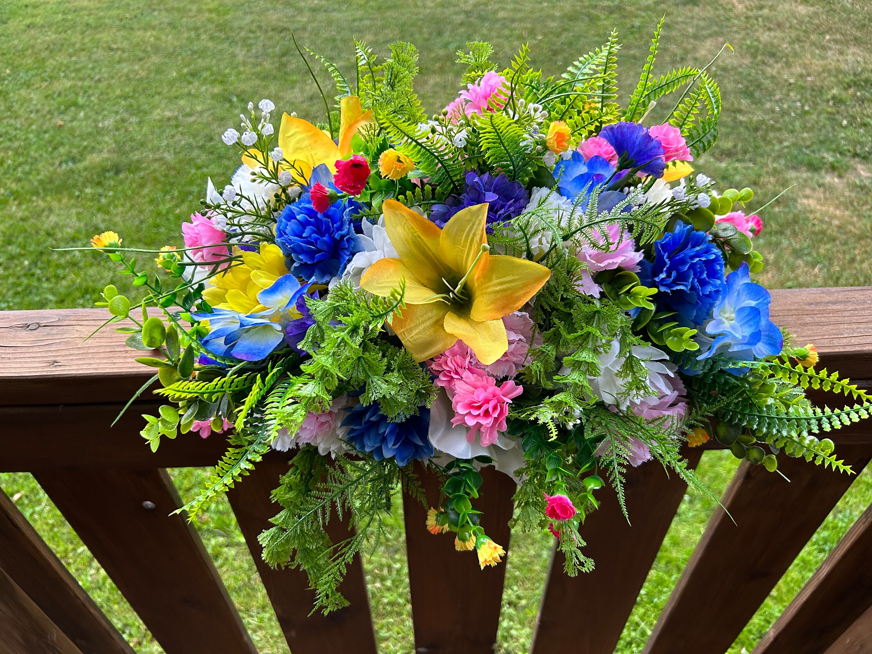 Cemetery Flowers - Etsy