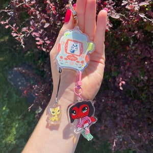 LPS Ladybug Digital Pet Littlest Pet Shop Inspired | Keychain Holder - Etsy