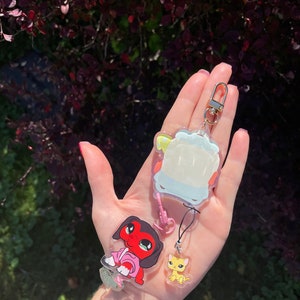 LPS Ladybug Digital Pet Littlest Pet Shop Inspired | Keychain Holder - Etsy
