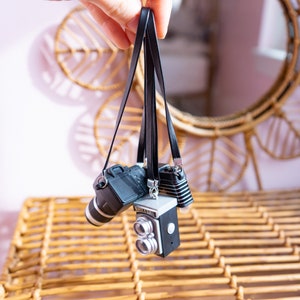 Miniature Toy Working Camera, Toy DSLR Camera, Toy SLR Camera, Doll ...