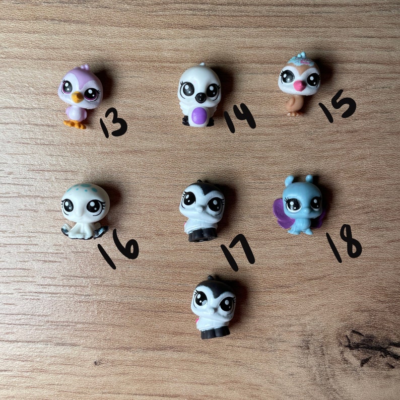 Teeniest Tiniest Littlest Pet Shop Figures Smallest LPS Made - Etsy