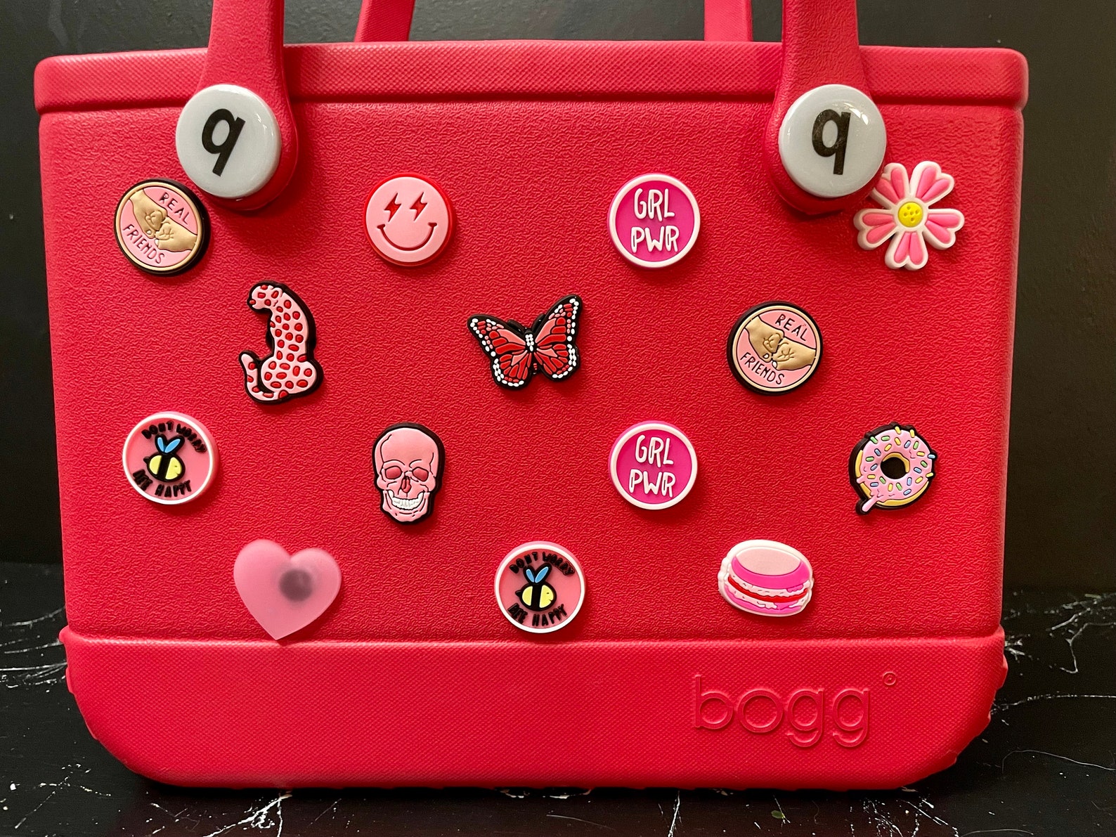 Pink Themed Croc and Bogg Bag Charms | Barbie | Girly | Valentines Day ...