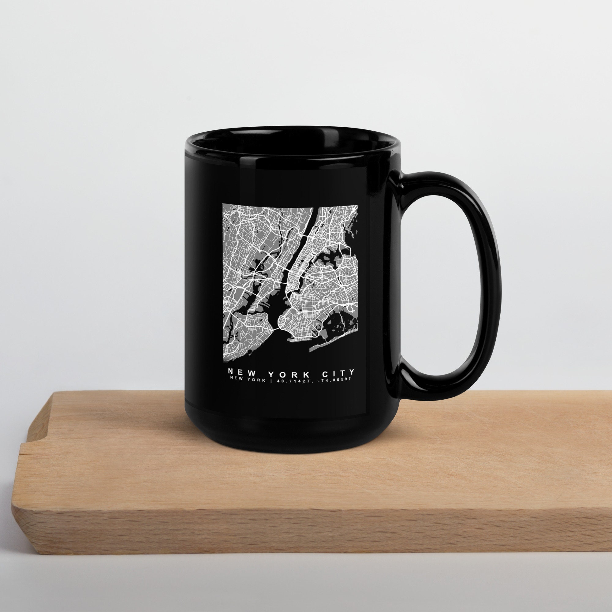 Custom Map Coffee Mug,aesthetic Mug,ceramic Travel Mug,custom Map Mug ...