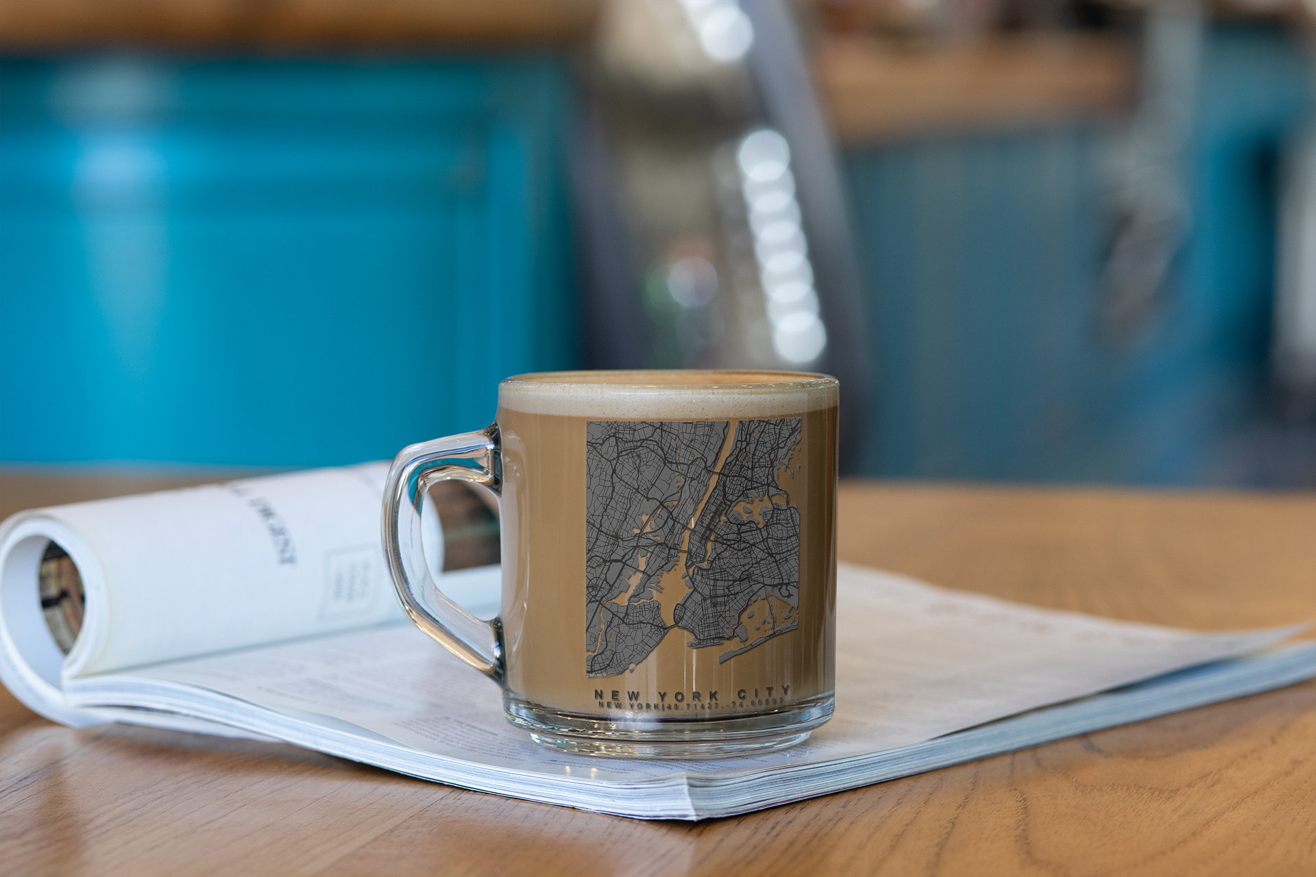 Custom Map Coffee Mug,aesthetic Mug,ceramic Travel Mug,custom Map Mug ...