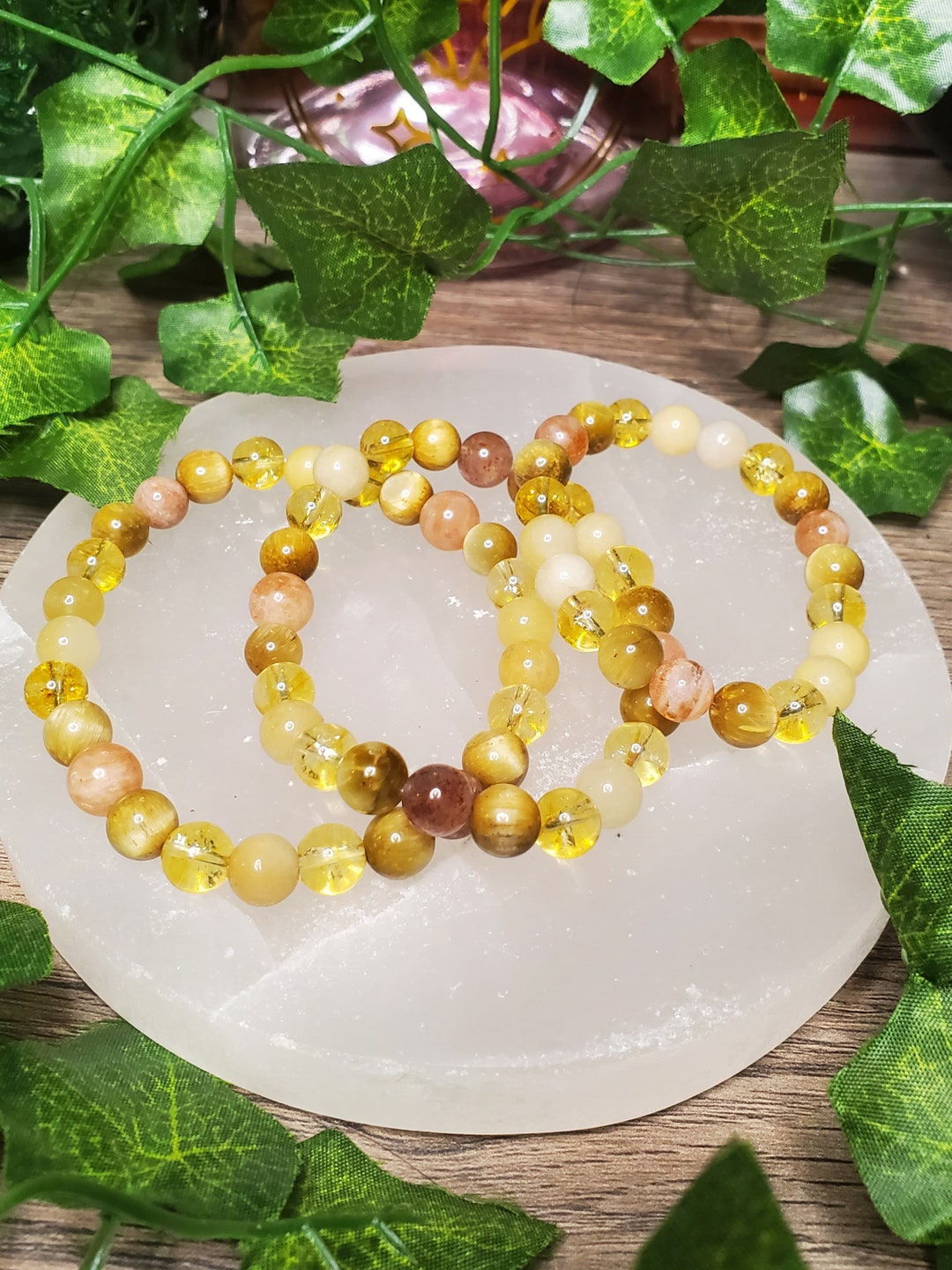 Solar Plexus Balance Bracelet Chakra Collection - Etsy