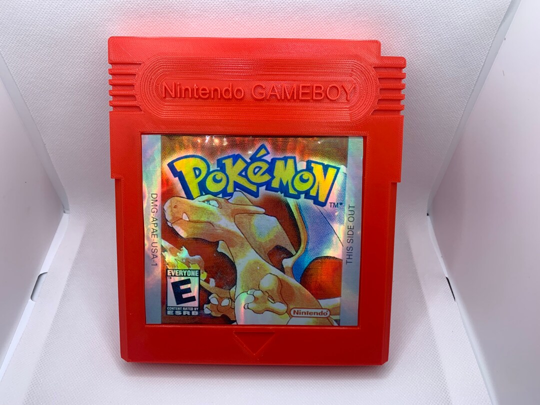 3D Printed Game Boy Cartridge | Pokémon-themed Custom Cartridges ...