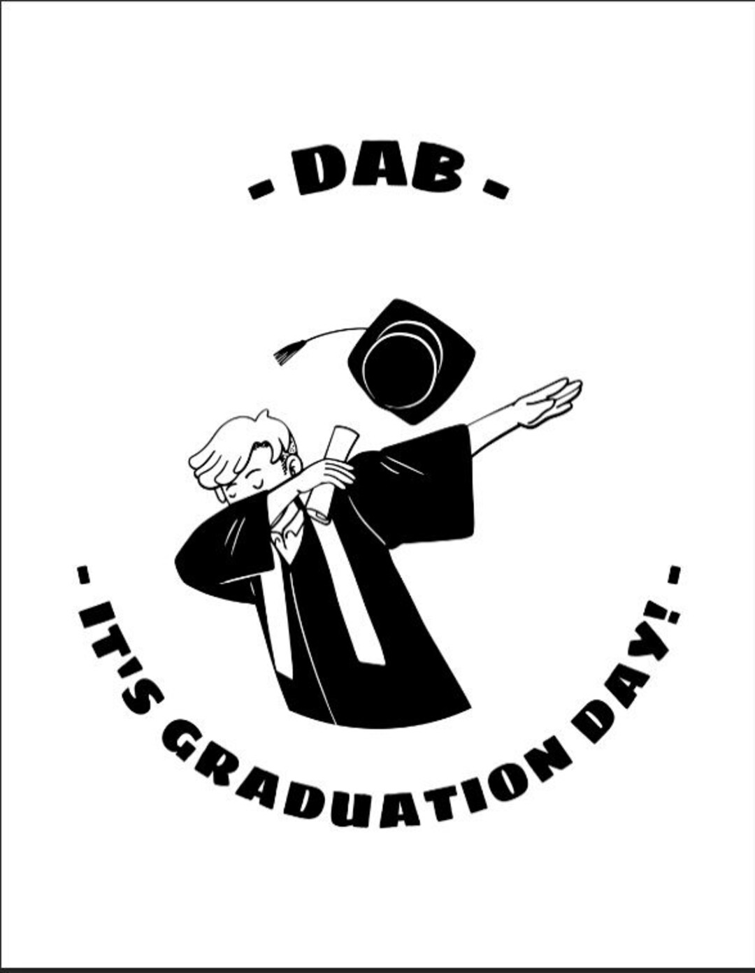 Dab It's Graduation - Etsy