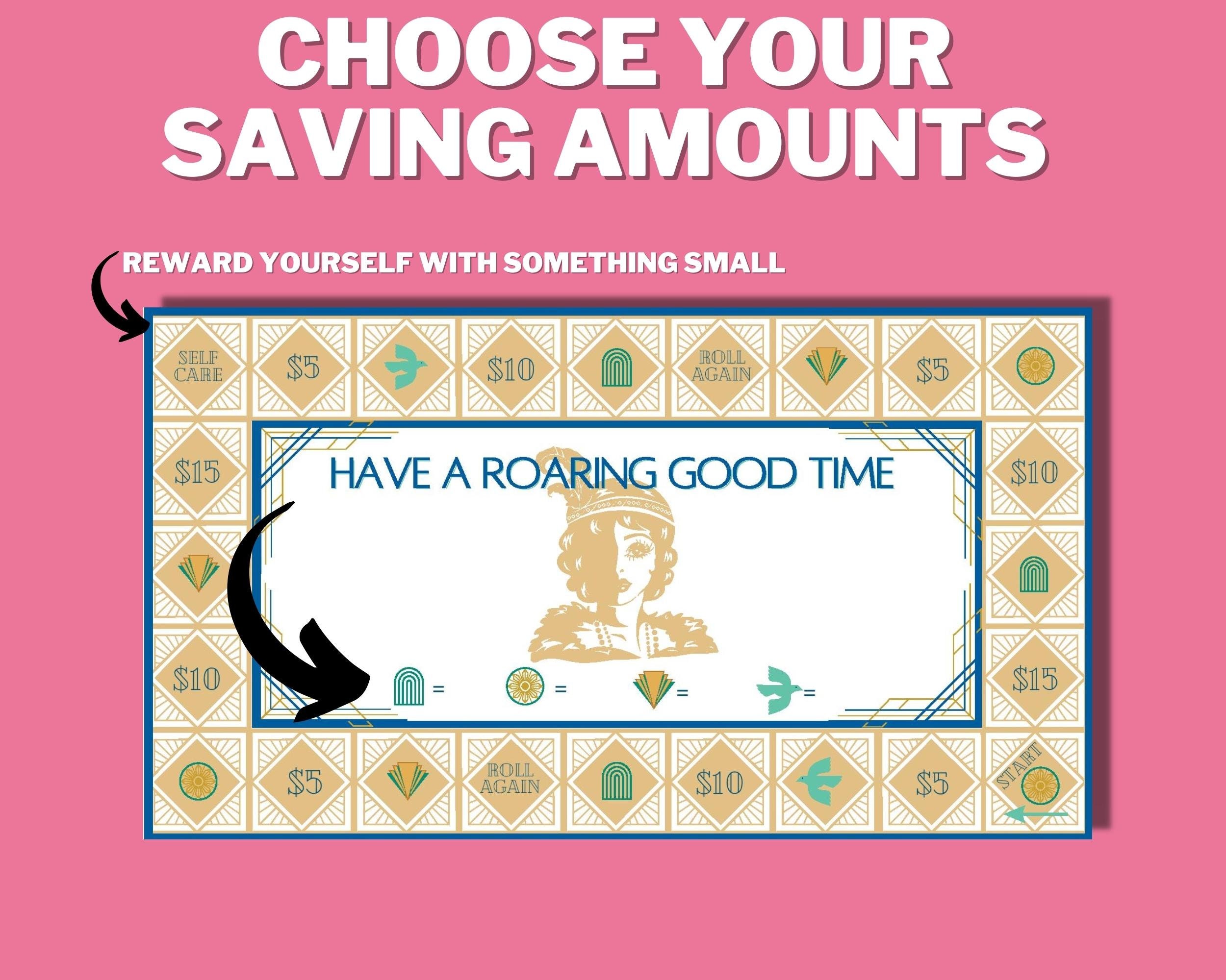 PRINTABLE A6 Mini Savings Challenge Games Bundle, Savings Challenge Set ...