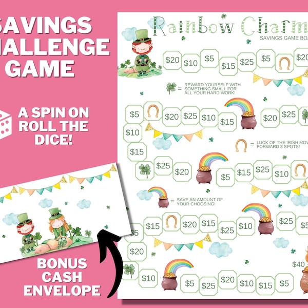 Dice for Savings Challenge - Etsy