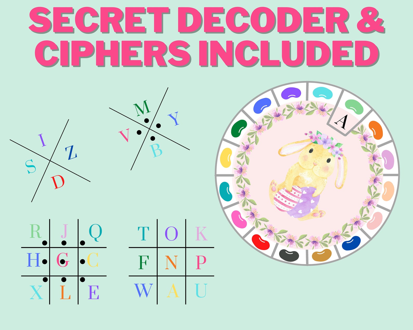 EASTER ESCAPE ROOM Printable Kit, Escape Room for Kids, Family Fun ...