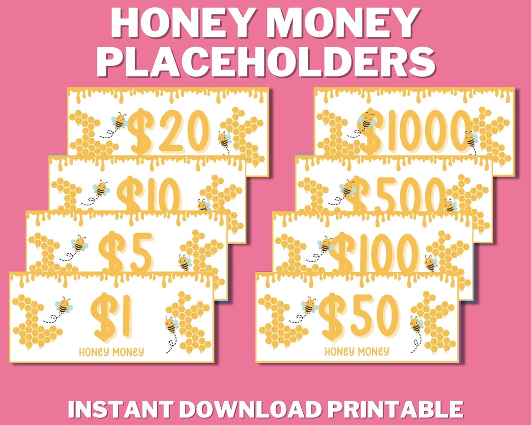 PRINTABLE Money Placeholders for A6 Budget Binders, A6 Cash Envelope ...
