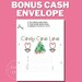 Christmas Holiday Board Game PRINTABLE, Roll the Dice, Cash Envelope ...