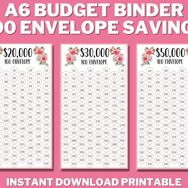 Saving Charts Free Printable - Etsy