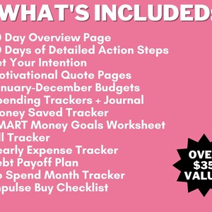 30 Day Money Challenge PRINTABLE, Financial Plan, Money Management ...