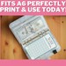 A6 Minimal Mini Savings Challenge Trackers PRINTABLES, Saving ...