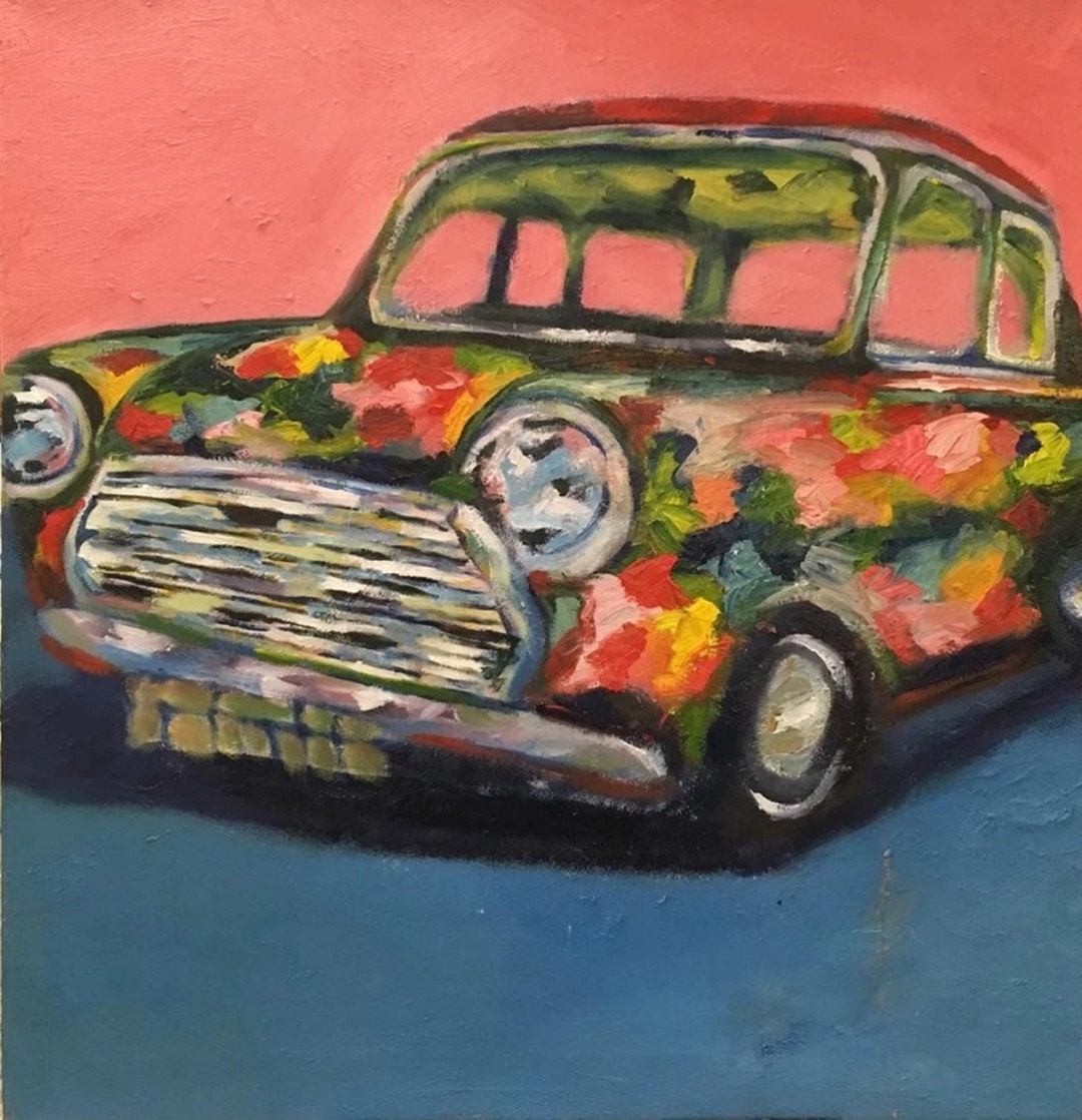 Colorful Mini Cooper - Etsy