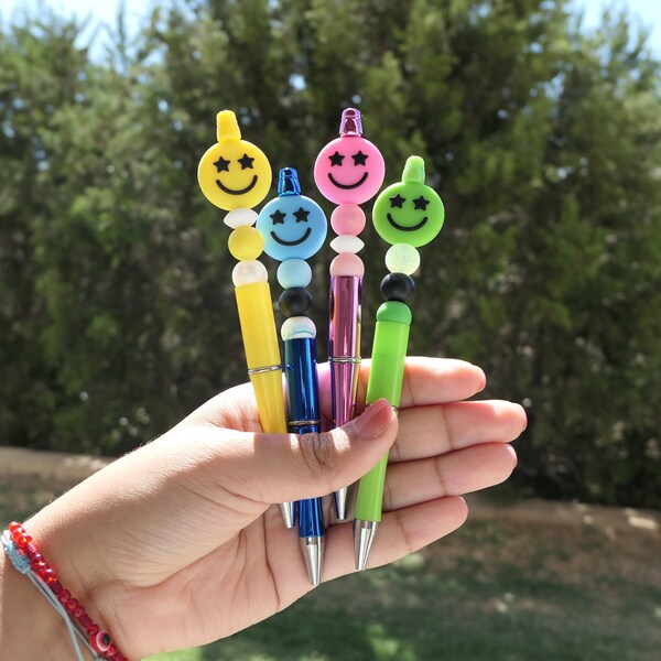 Smiley Face Star Eyes - Etsy