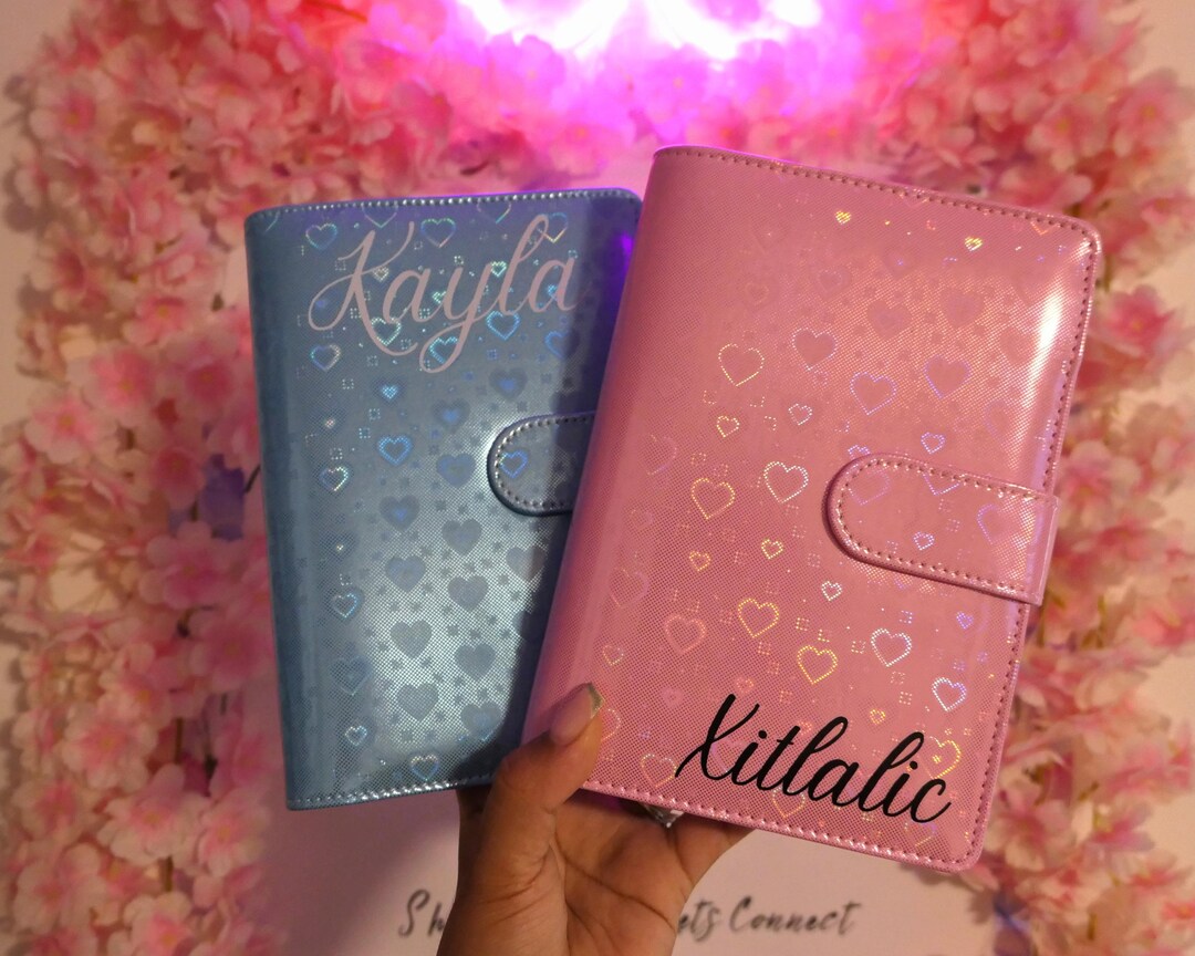 BUDGET BINDERS | Personalized | Money Binder | Glitter | Saving | A6 ...