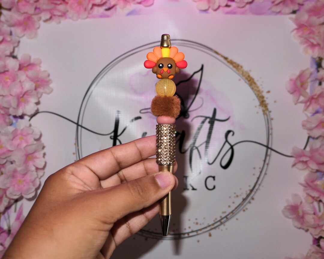 TURKEY Pens | Silicone Pens | Christmas | Unique Pens | Bling Beads ...