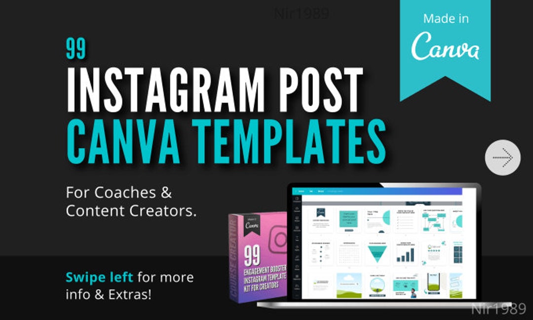 99 Instagram and Social Media Marketing Templates | Canva Template ...