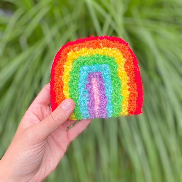 Punch Needle Rainbow - Etsy