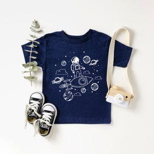 Kids Space Shirt, Space T-shirt for Kids, Astronaut Shirt, Toddler ...