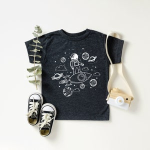Kids Space Shirt, Space T-shirt for Kids, Astronaut Shirt, Toddler ...