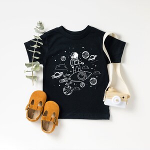 Kids Space Shirt, Space T-shirt for Kids, Astronaut Shirt, Toddler ...