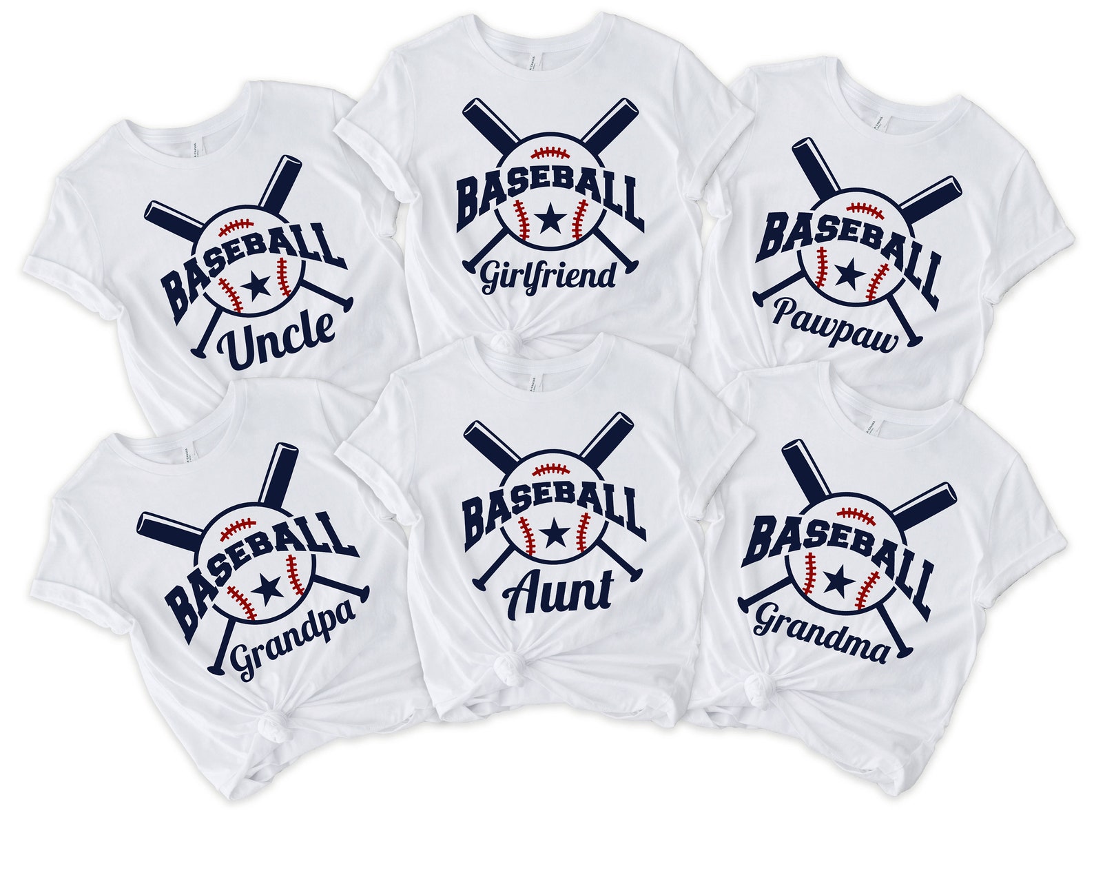 Baseball Family T Shirts,family Matching Tshirts,family Group Shirt ...