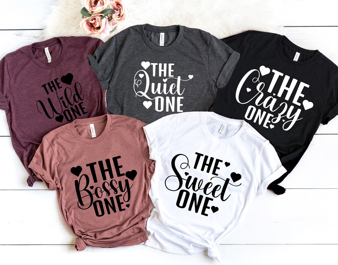 The One Group Shirt, Matching Shirts, Matching Gift, Team Shirt, Friend ...