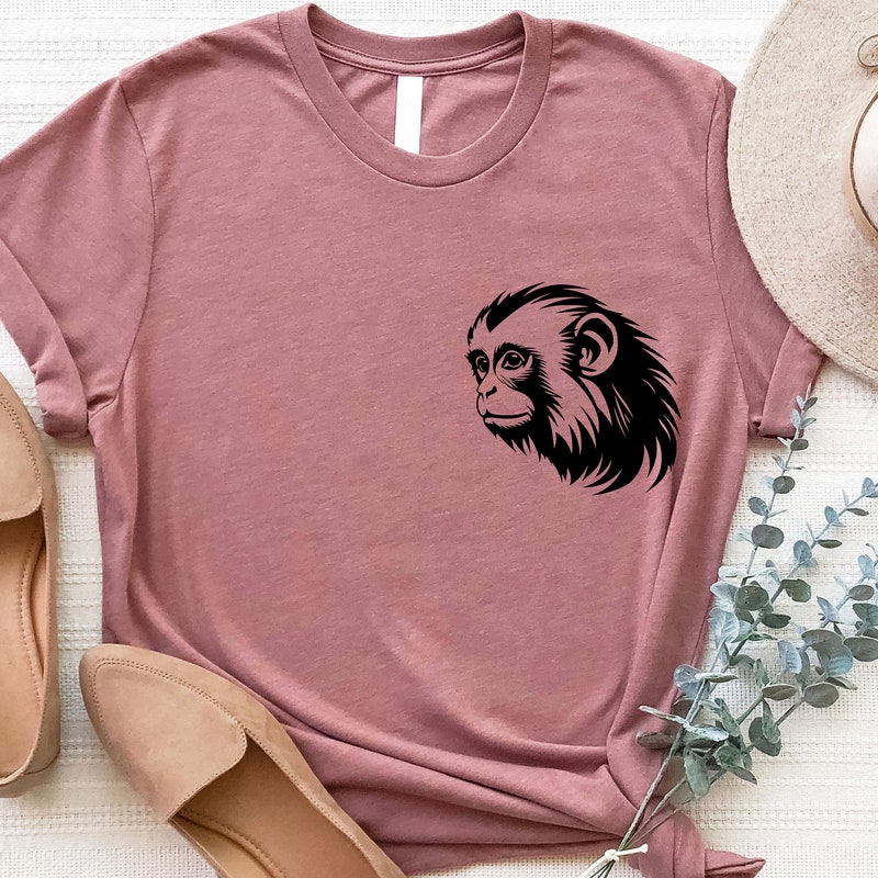 Monkey T Shirt - Etsy