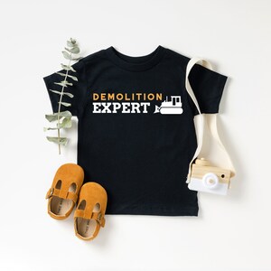 Master Builder Demolition Expert, Father Son Matching Shirt Set, Funny ...