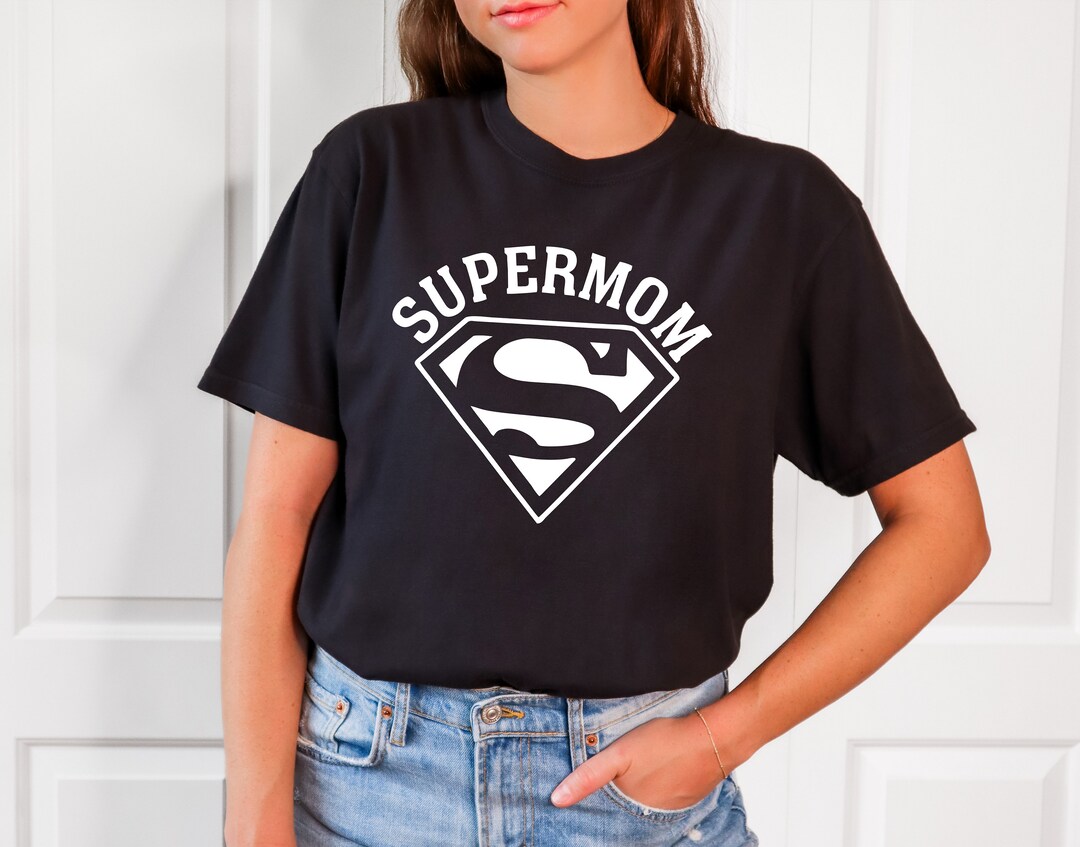 Super Mom Comfort Colors Shirts, Mother's Day Shirt, Super Mother Tee ...