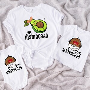 Mamacado Papacado Waavacado, Family Matching Shirts, Pregnancy ...