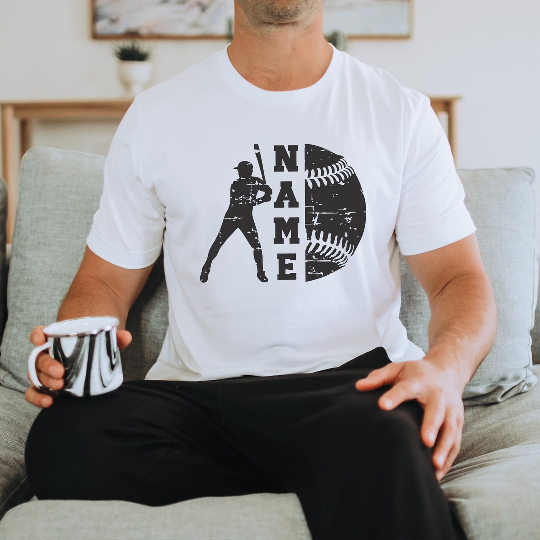 Personalized Baseball Shirt, Custom Baseball Player Shirt, Game Day ...