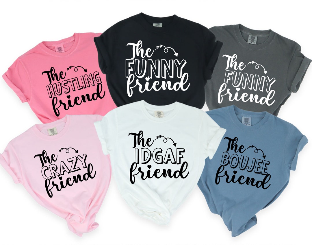 The Friend Group Comfort Colors Shirt, Team Shirt, Friend Group Tee ...