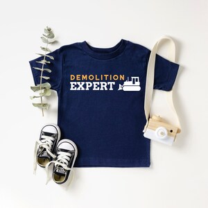 Master Builder Demolition Expert, Father Son Matching Shirt Set, Funny ...