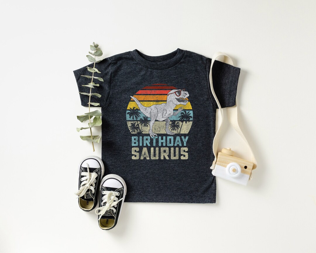 Birthday Saurus Shirt, Dinosaur Birthday Boy Shirt, T-rex Birthday Shirt, Boys T Rex Party,boys ...