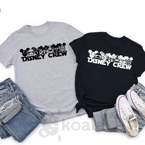 Disney Crew Shirt, Disney Family Shirt, Disney Squad Shirt, Disney ...