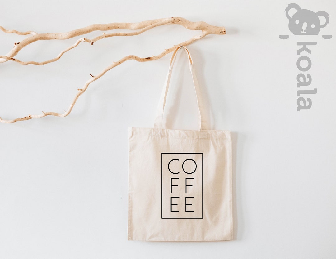 Coffee Tote Bag, Coffee Lover Tote Bag, Coffee Addiction Tote Bag, Gift ...